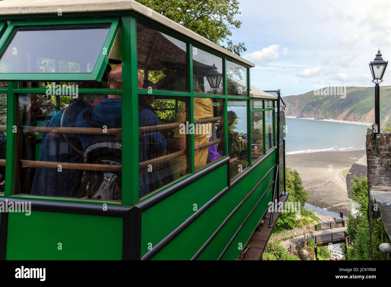 Lynmouth, Cliff Railway, Exmoor, Devon, England, UK Stock Photo - Alamy