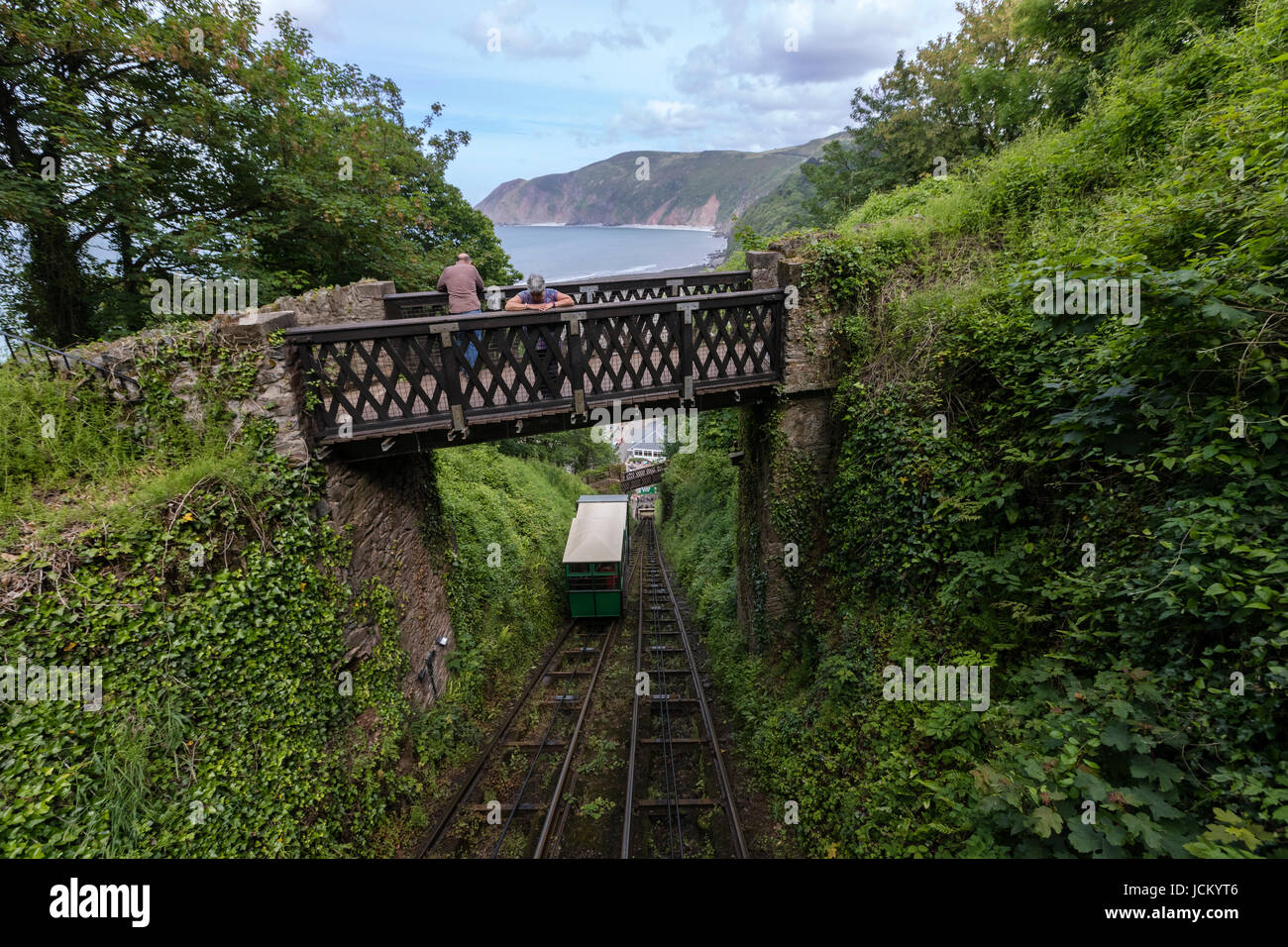 Exmoor cliff railway hi-res stock photography and images - Alamy