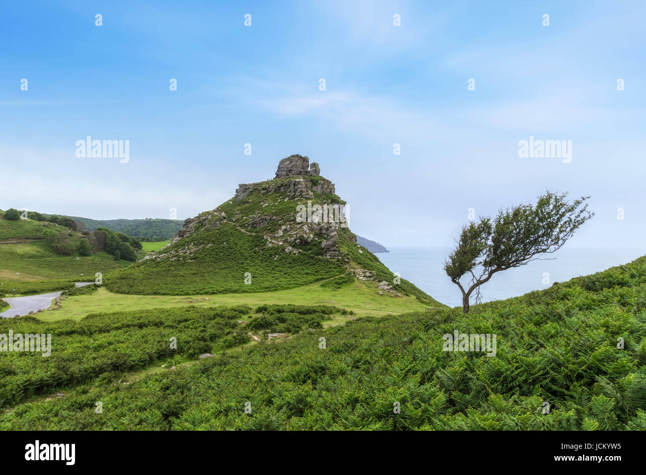 The valley of rocks hi-res stock photography and images - Alamy