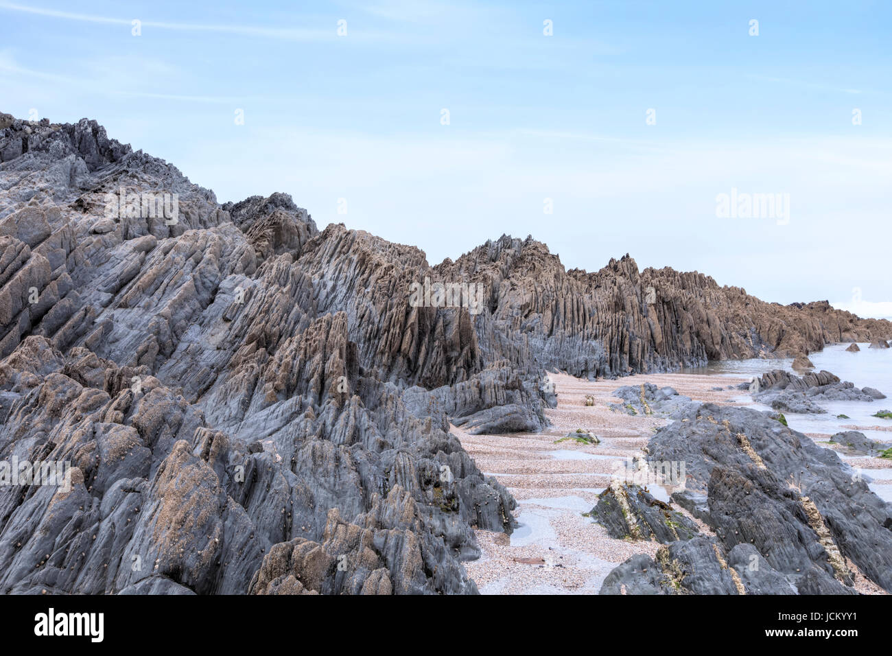 Barricane Beach, Woolacombe, North Devon, England, UK Stock Photo - Alamy