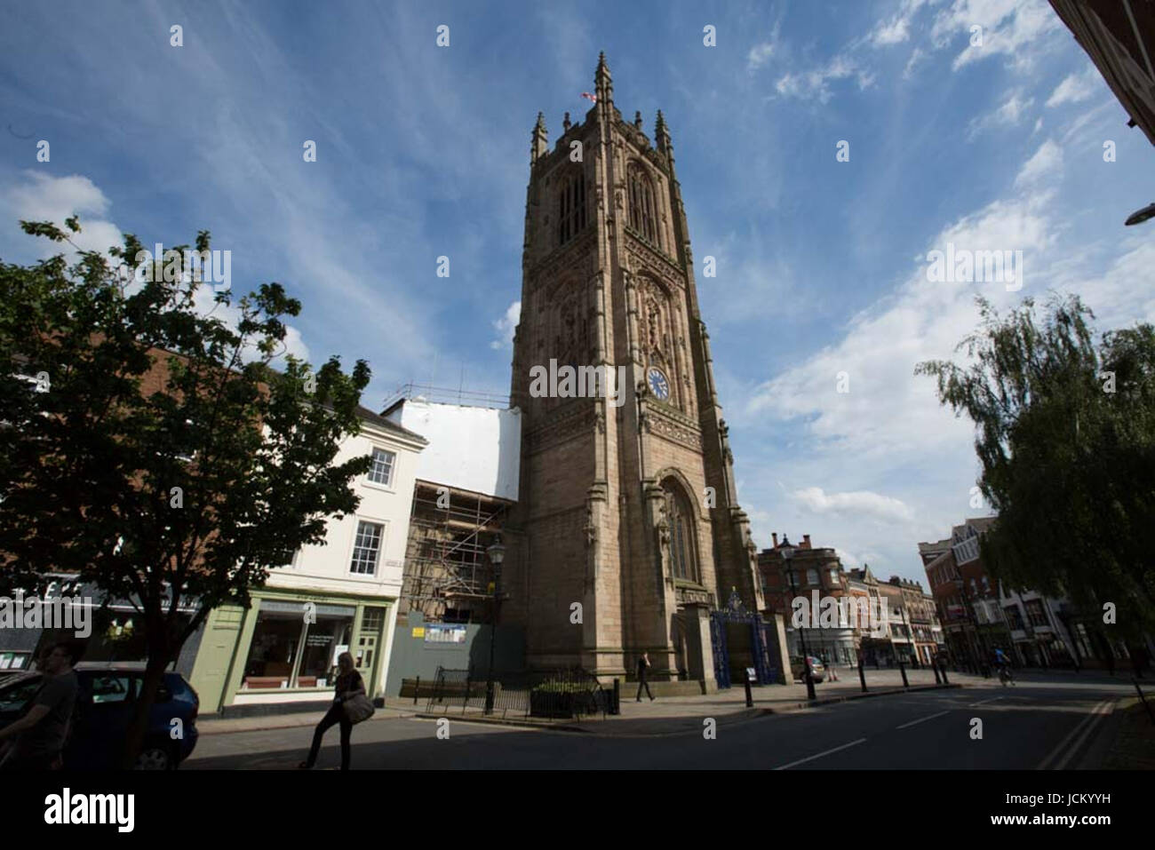 Uk england derbyshire derby iron hi-res stock photography and images ...