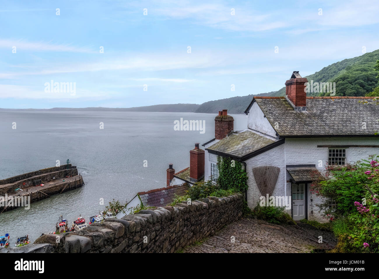 Clovelly, Devon, England, UK Stock Photo - Alamy