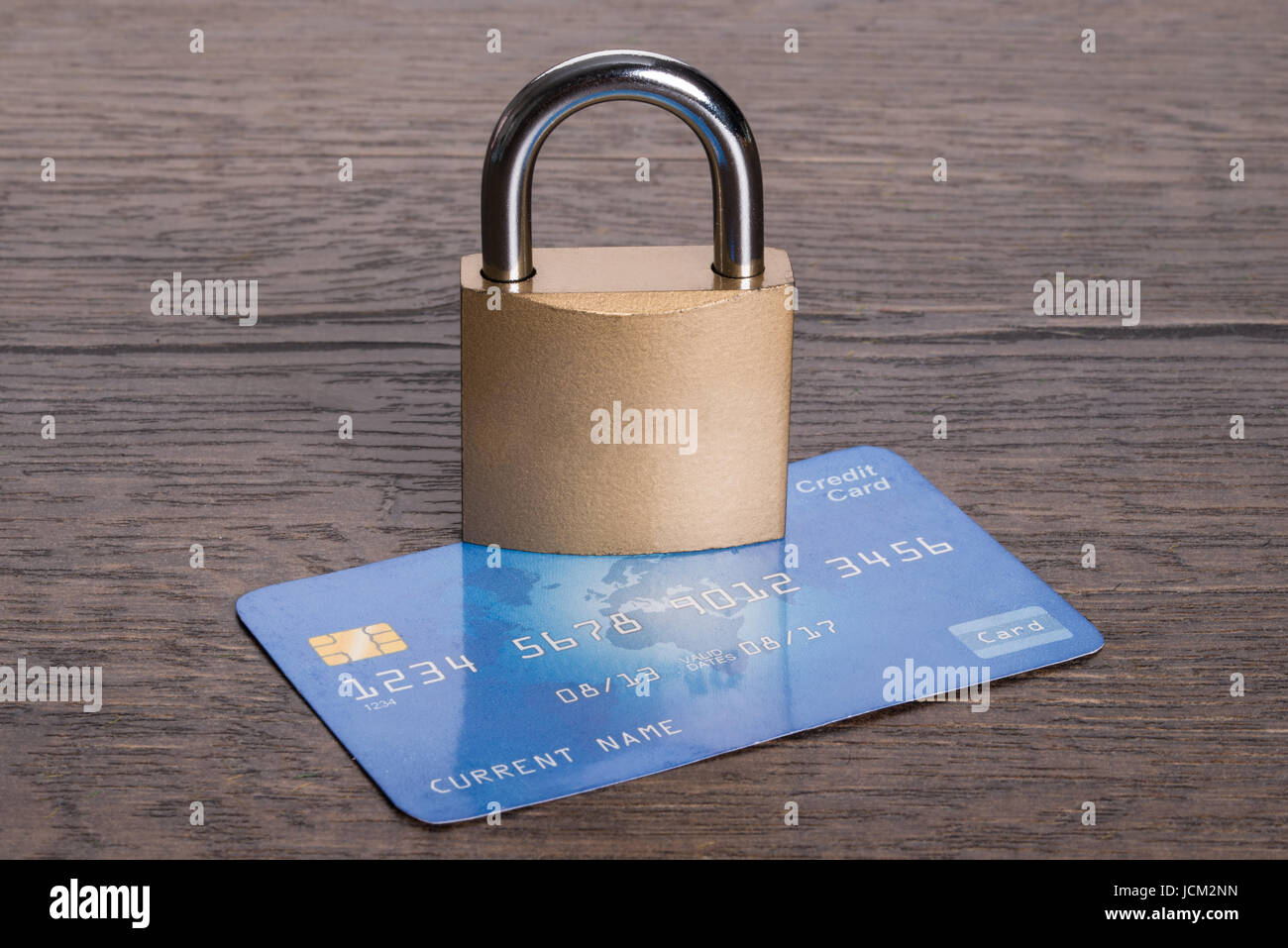 Credit card and lock in secure transactions concept Stock Photo - Alamy