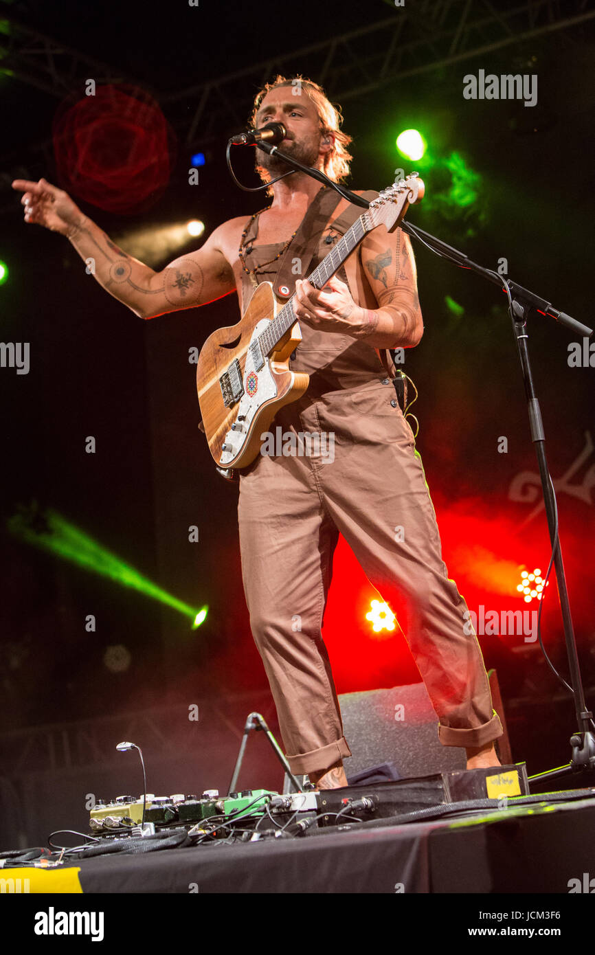 Desio Italy. 14th June 2017. The Australian singer-songwriter and multi ...