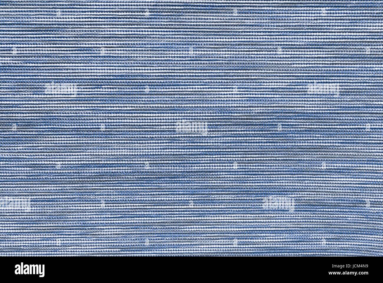 Textile Texture, Close Up of Blue and White Fabric Pattern Background ...