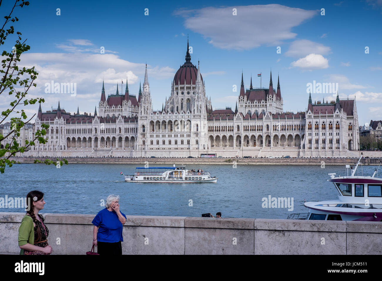 Danube from batthyany square hi-res stock photography and images - Alamy