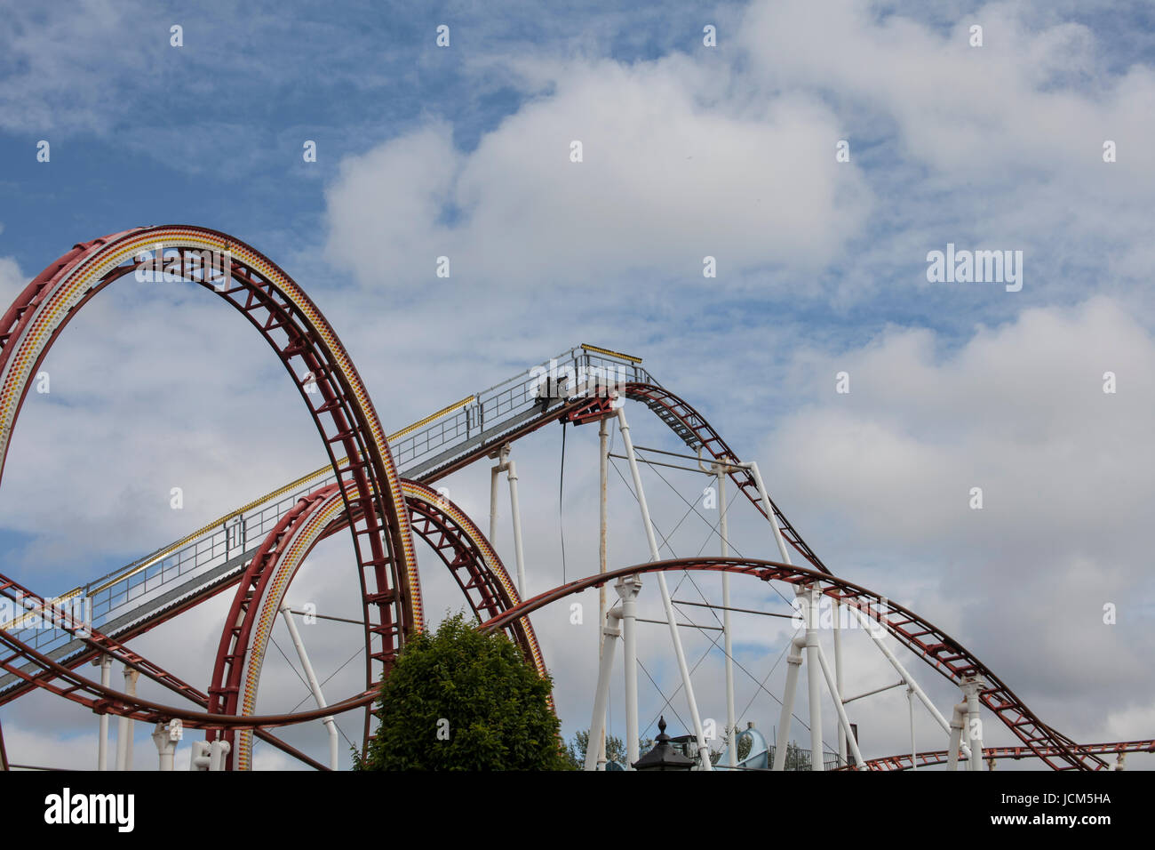 Family on a roller coaster hi-res stock photography and images - Alamy