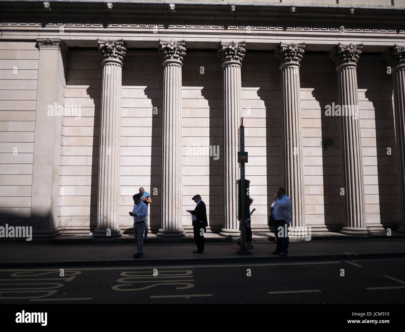Bank of England Threadneedle Street London Stock Photo - Alamy