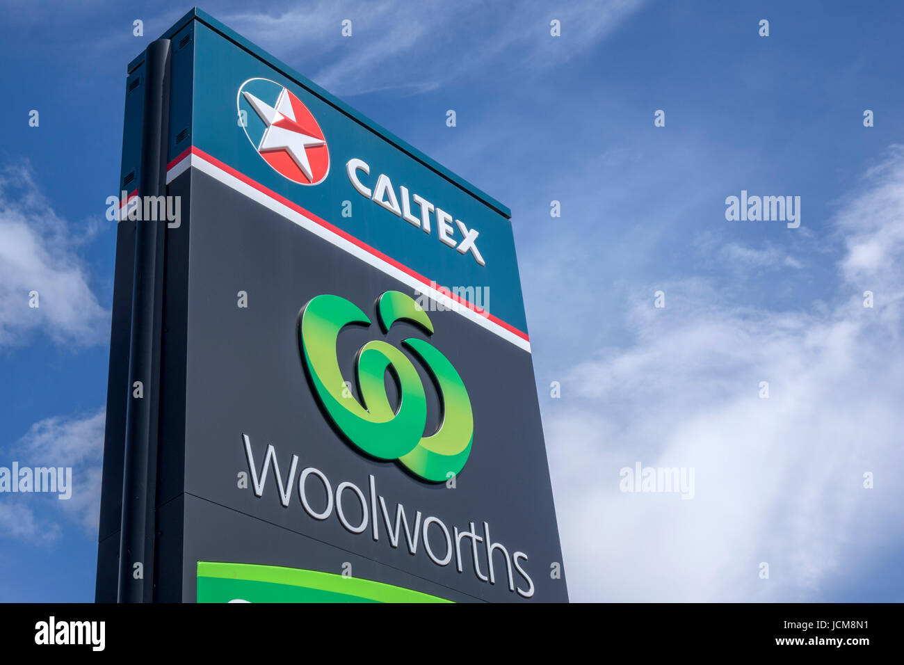 Caltex Filling Petrol Gas Service Station With A Woolworths Convenience ...