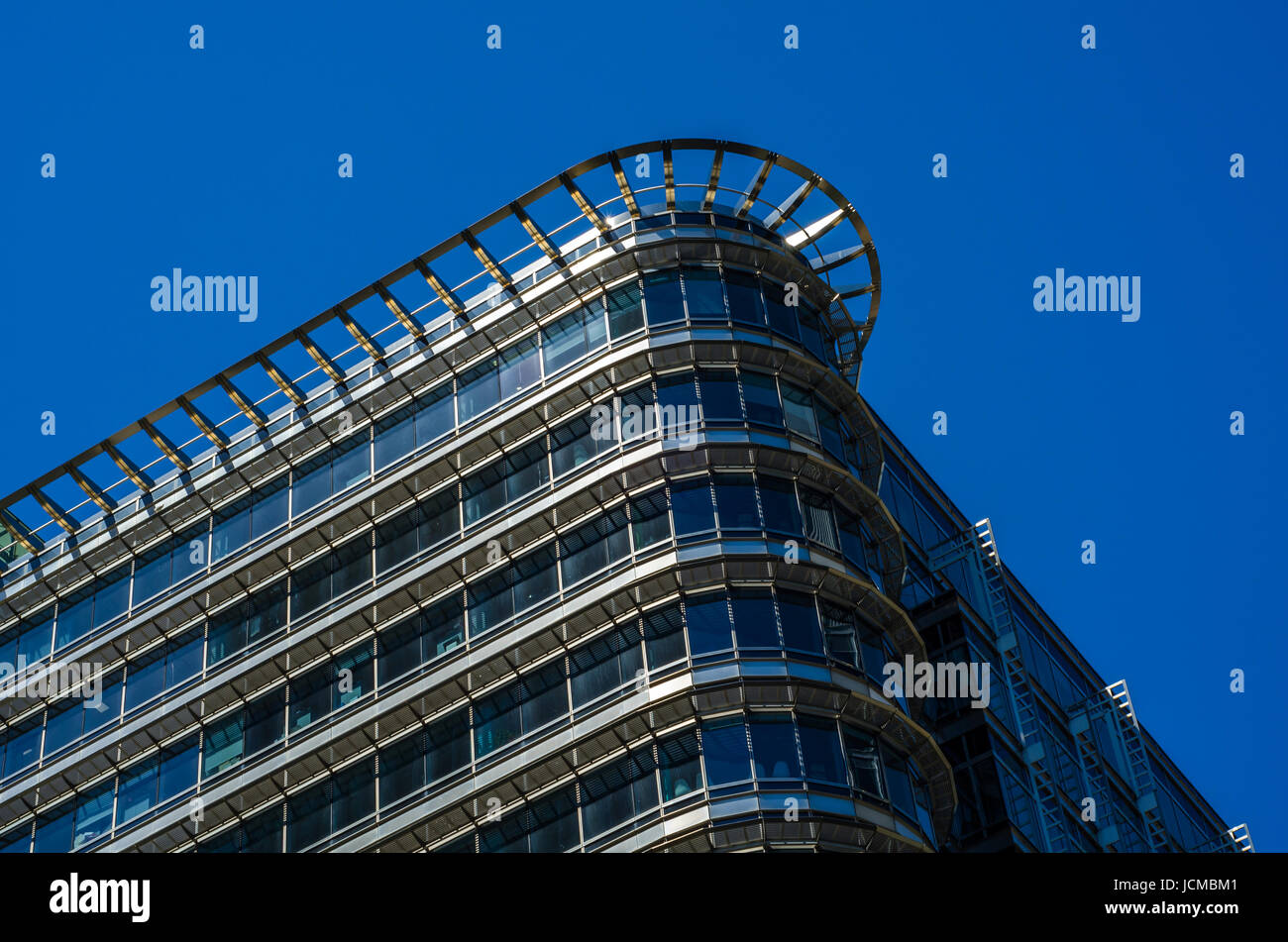 Modern business skyscrapers, high glass buildings, modern architecture ...