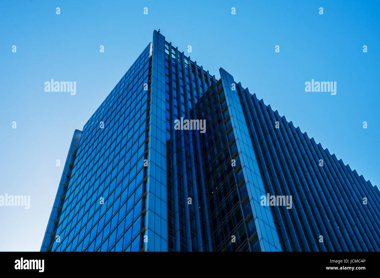 Modern business skyscrapers, high glass buildings, modern architecture ...