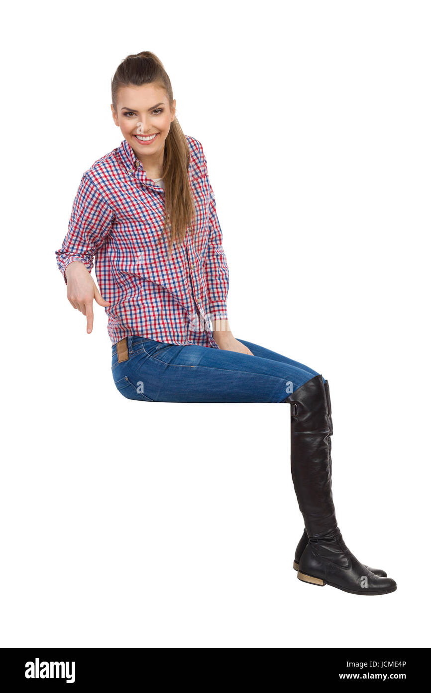 Camera pointing down on person hi-res stock photography and images - Alamy