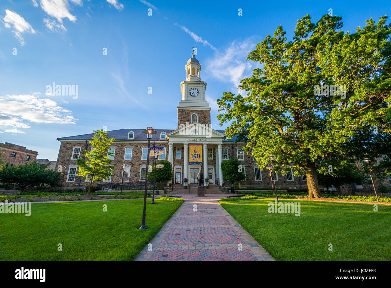 Holmes Hall at Morgan State University in Baltimore, Maryland Stock ...