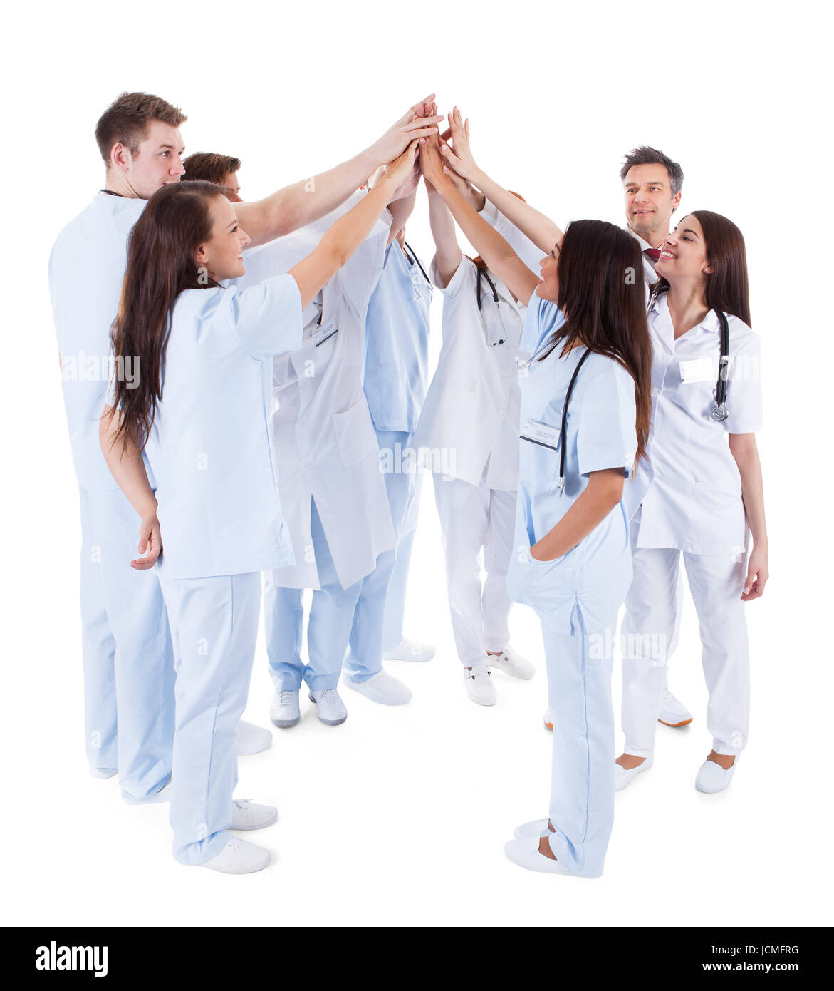 Large Group Of Nurses