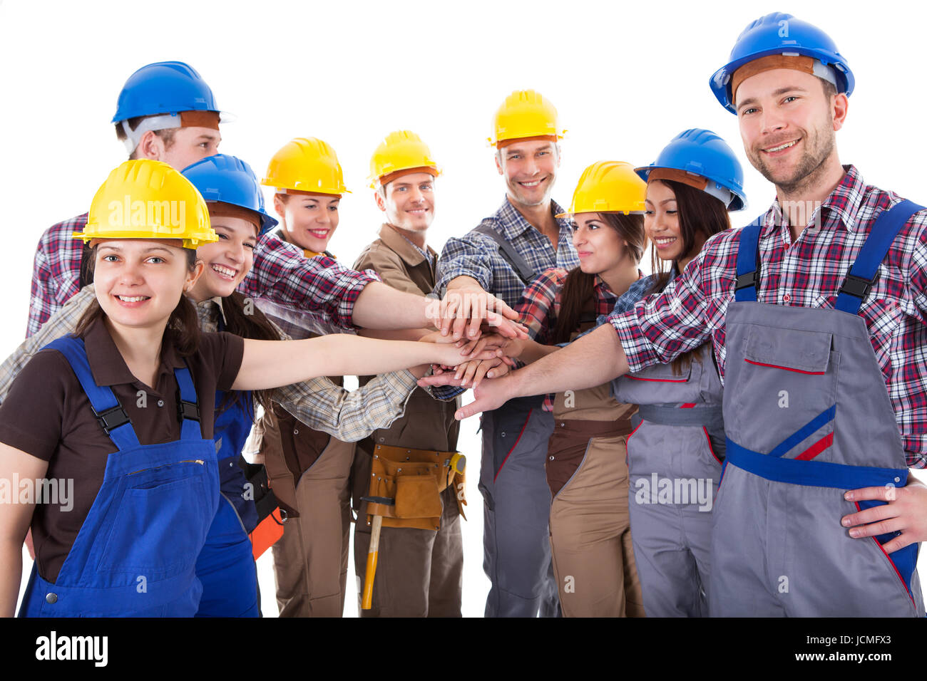 Group Of Construction Workers