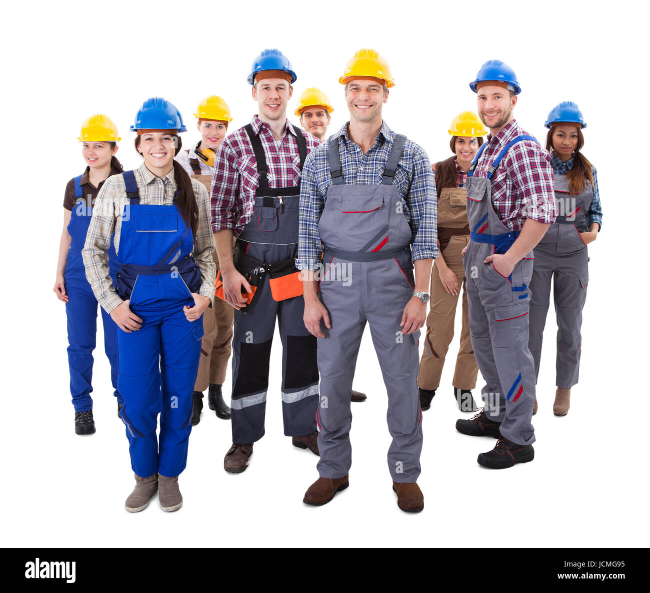 Workmen women Cut Out Stock Images & Pictures - Alamy