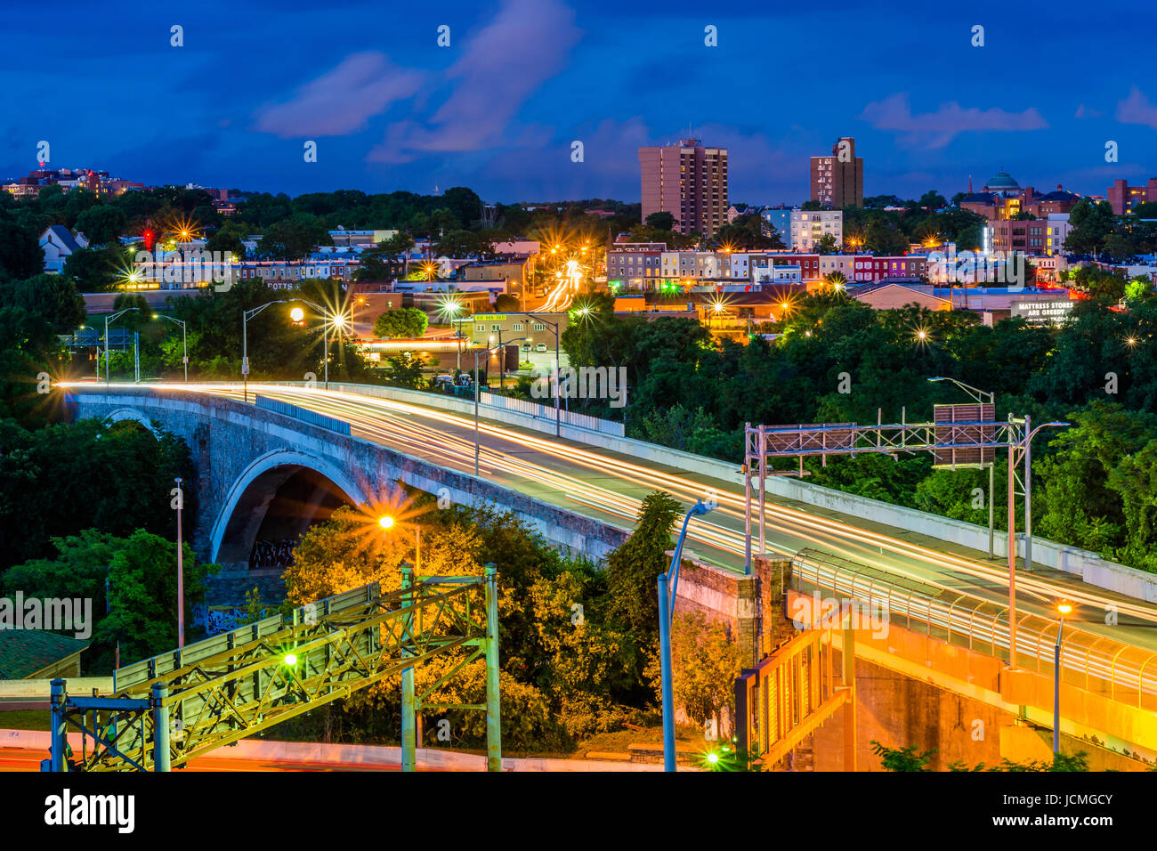 Baltimore jones falls expressway hi-res stock photography and images ...