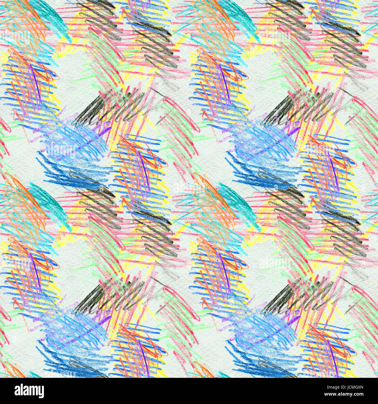 Scribble hand drawn pattern Stock Photo - Alamy