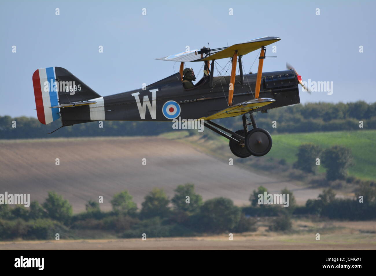 SE 5 first world war fighter Stock Photo - Alamy