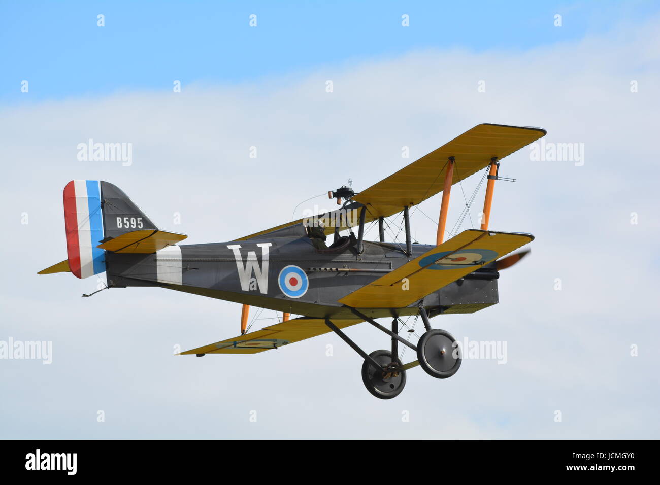 SE 5 first world war fighter Stock Photo - Alamy