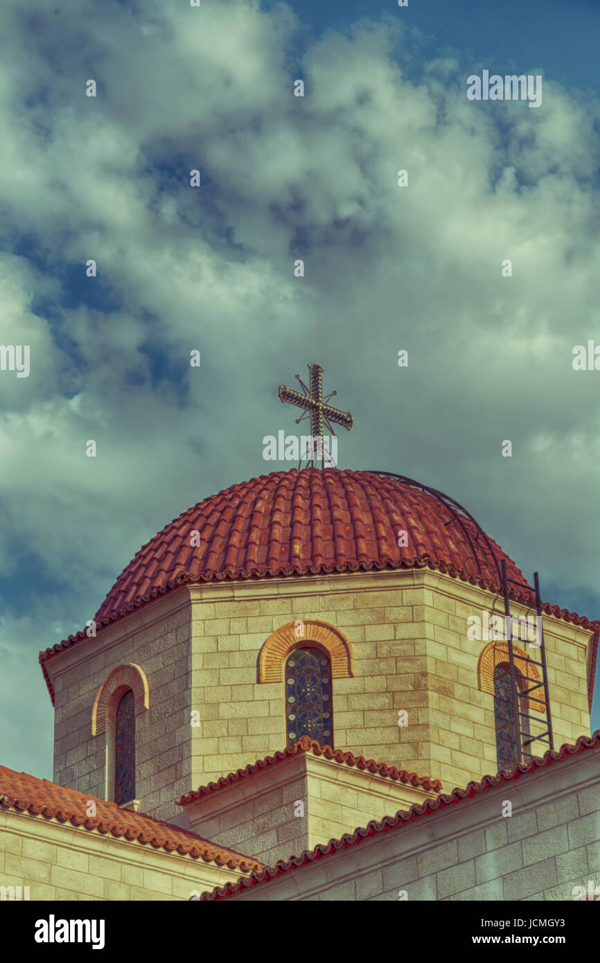 in amman jordan the chatolic church and the cross for religion Stock ...