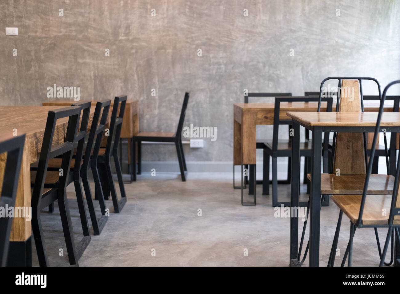 table and chair in food court, cafe, coffee shop, cafeteria, restaurant ...