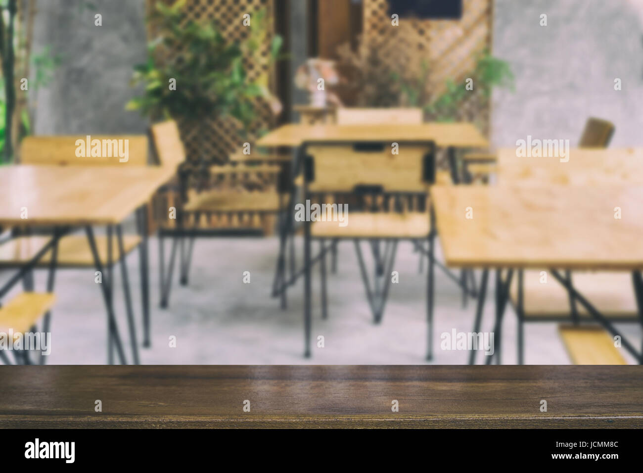 table and chair in food court, cafe, coffee shop, cafeteria, restaurant ...