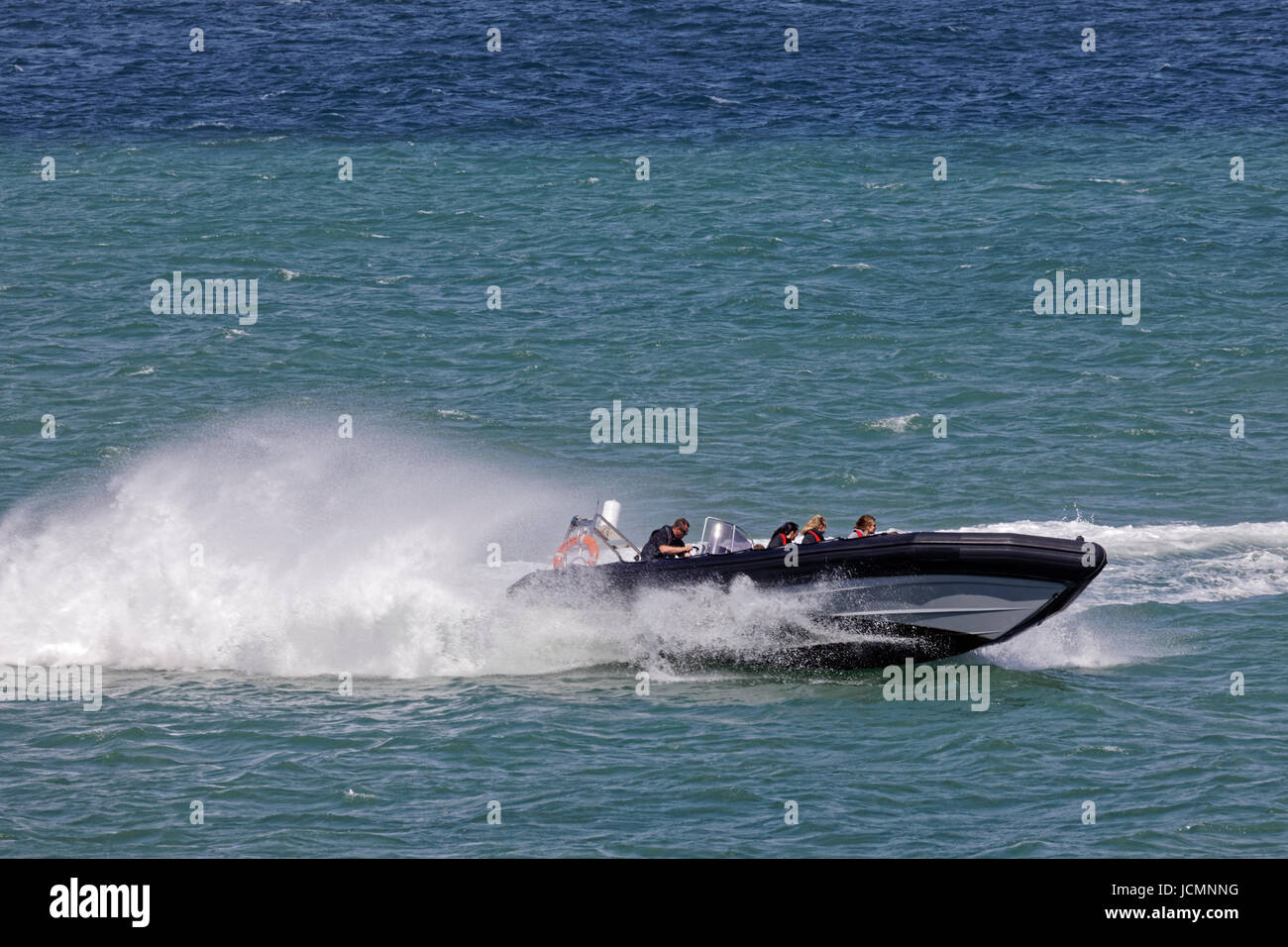 Jack Black Rubber Inflatable Boat RIB providing an extreme thrill ride ...