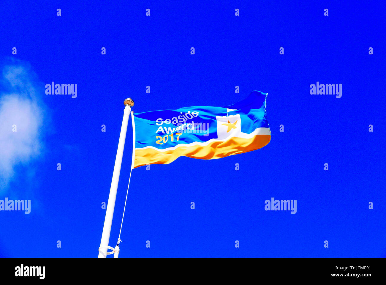Blackpool north central and south beaches Seaside Award flag from the ...