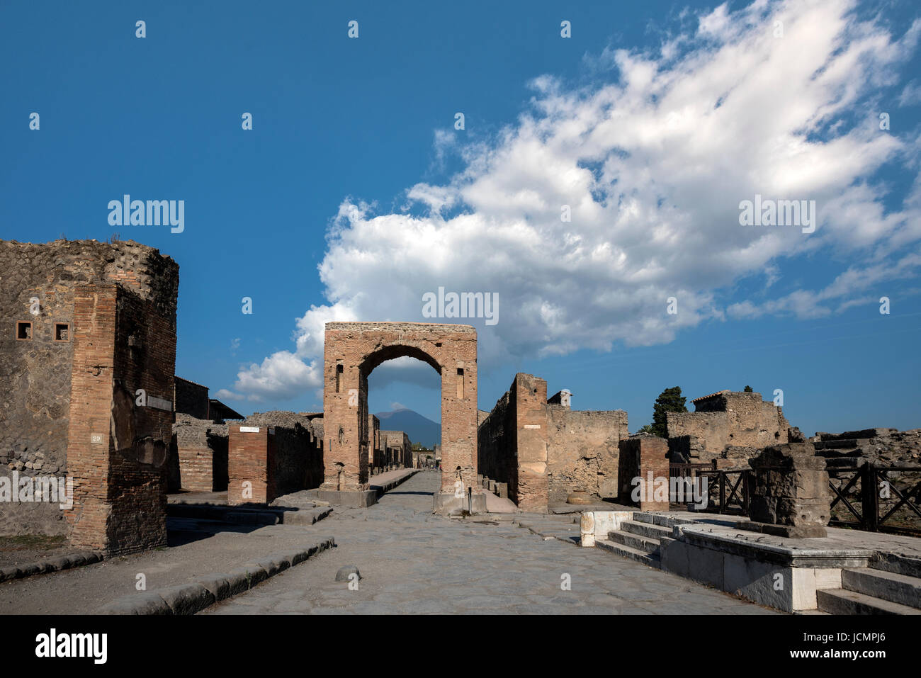 View of Pompei Ruins Naples,Italy Stock Photo - Alamy