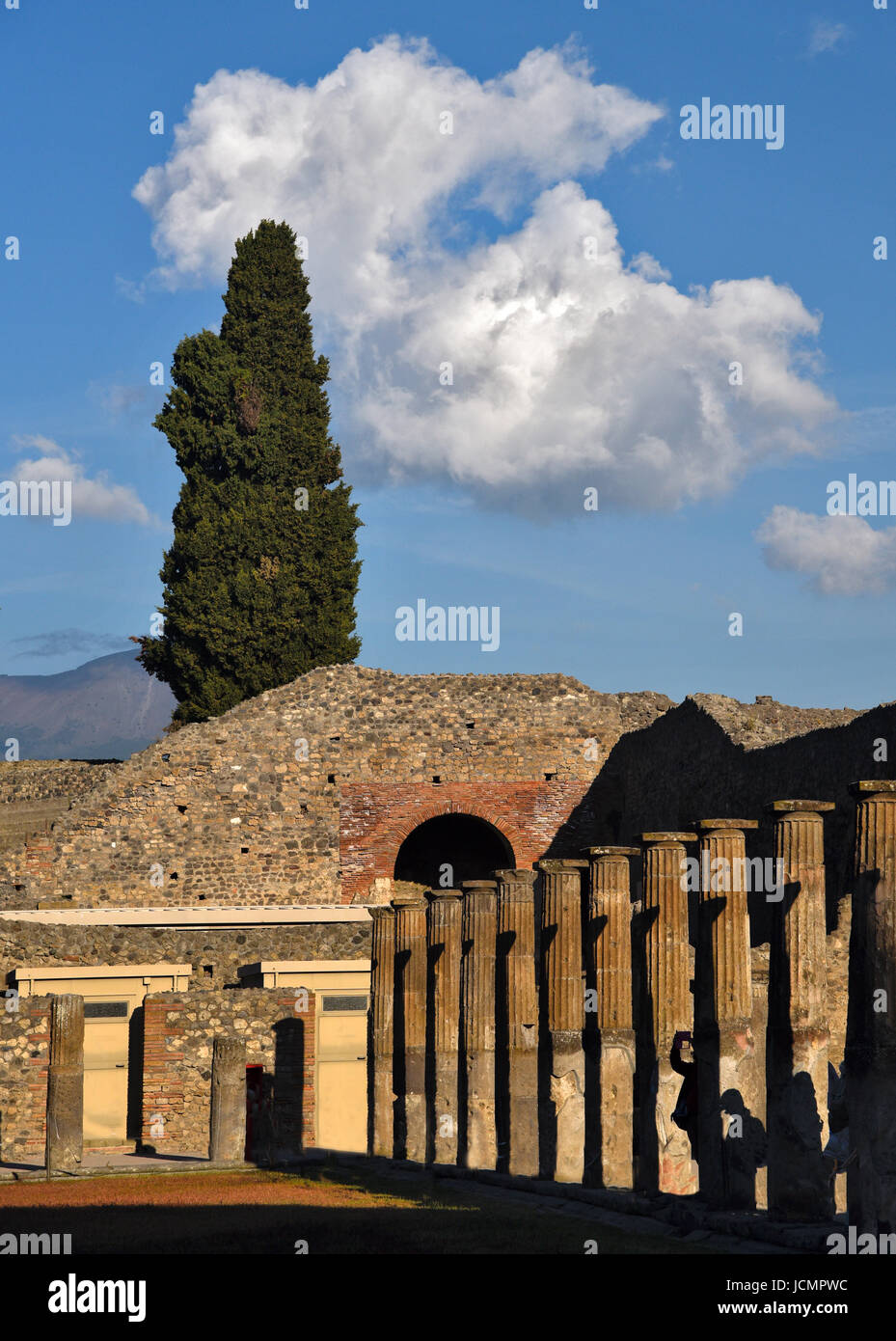 View of Pompei Ruins Naples,Italy Stock Photo - Alamy
