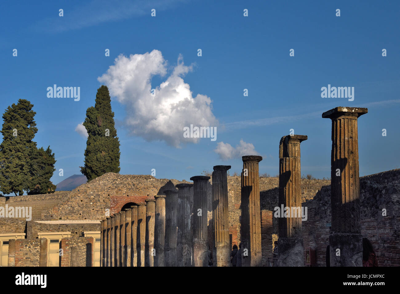 View of Pompei Ruins Naples,Italy Stock Photo - Alamy