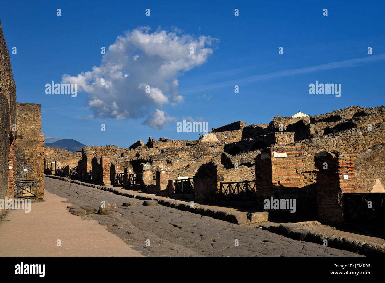 View of Pompei Ruins Naples,Italy Stock Photo - Alamy