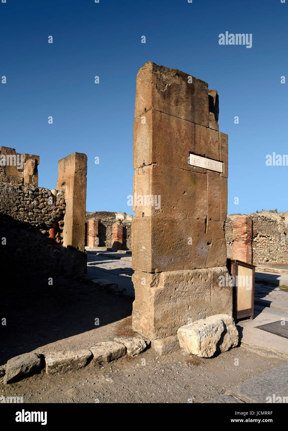 View of Pompei Ruins Naples,Italy Stock Photo - Alamy