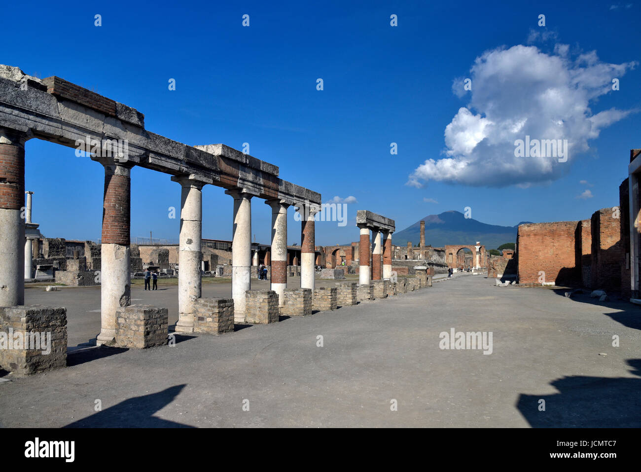 View of Pompei Ruins Naples,Italy Stock Photo - Alamy