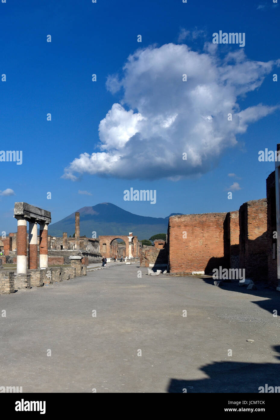 View of Pompei Ruins Naples,Italy Stock Photo - Alamy