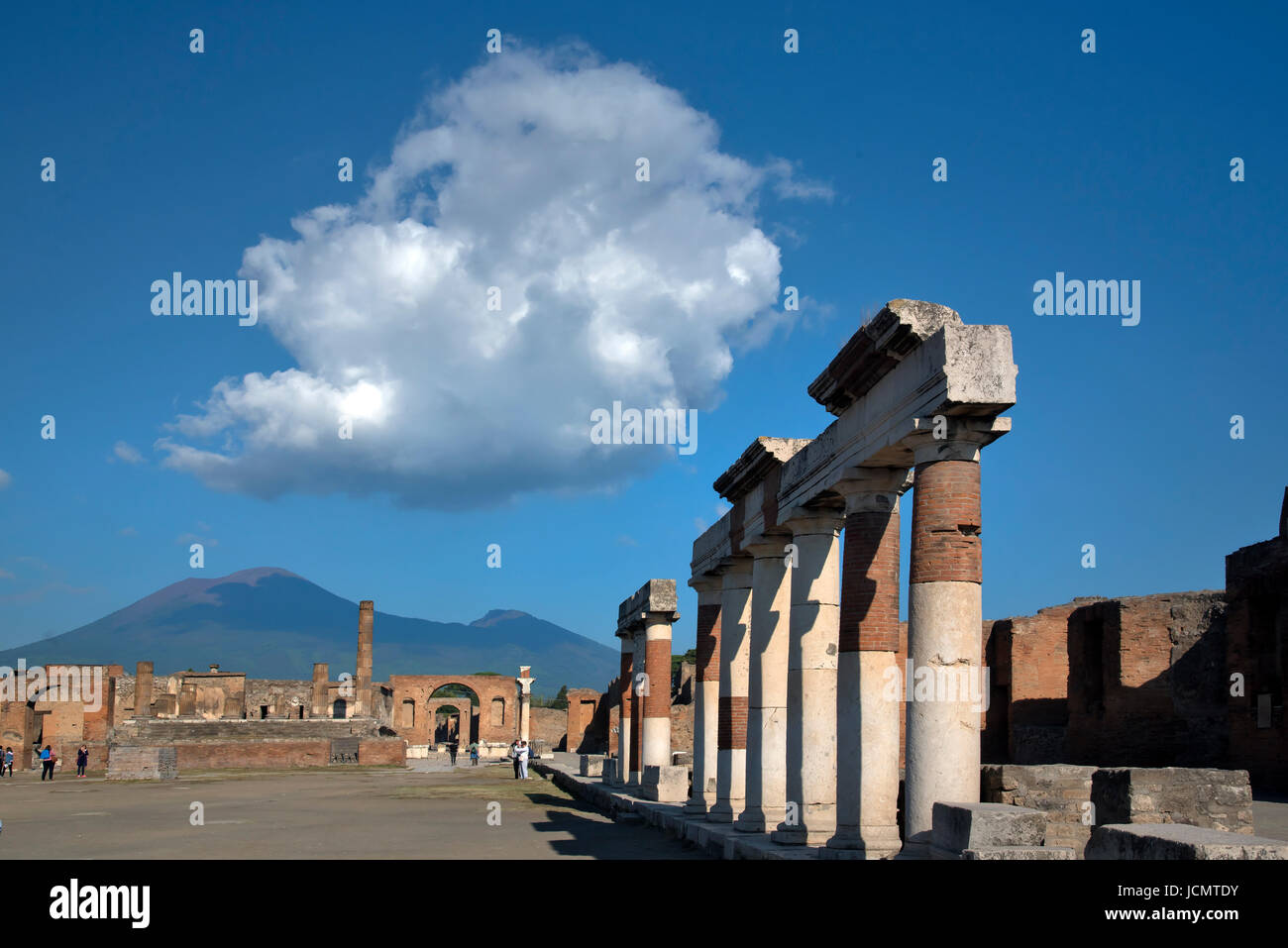 View of Pompei Ruins Naples,Italy Stock Photo - Alamy