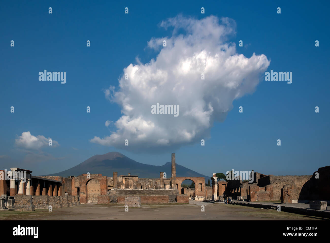 View of Pompei Ruins Naples,Italy Stock Photo - Alamy