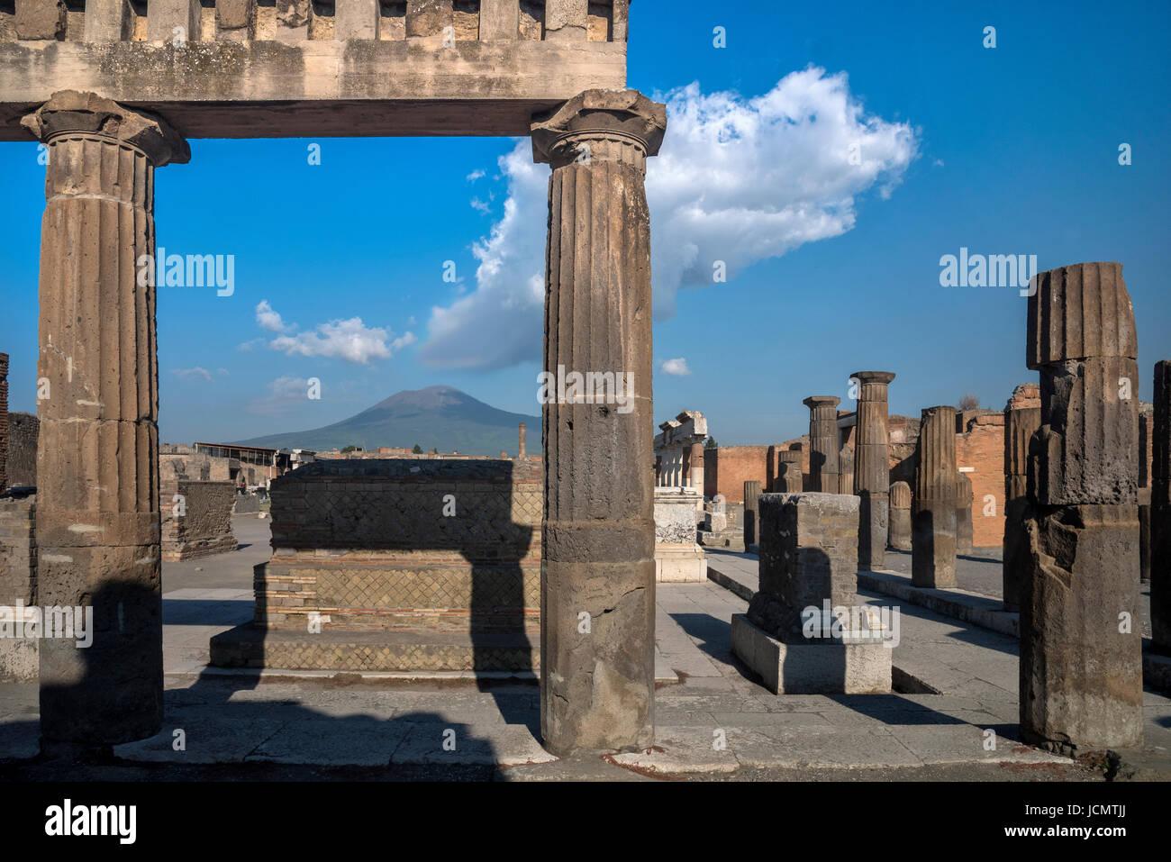 View of Pompei Ruins Naples,Italy Stock Photo - Alamy