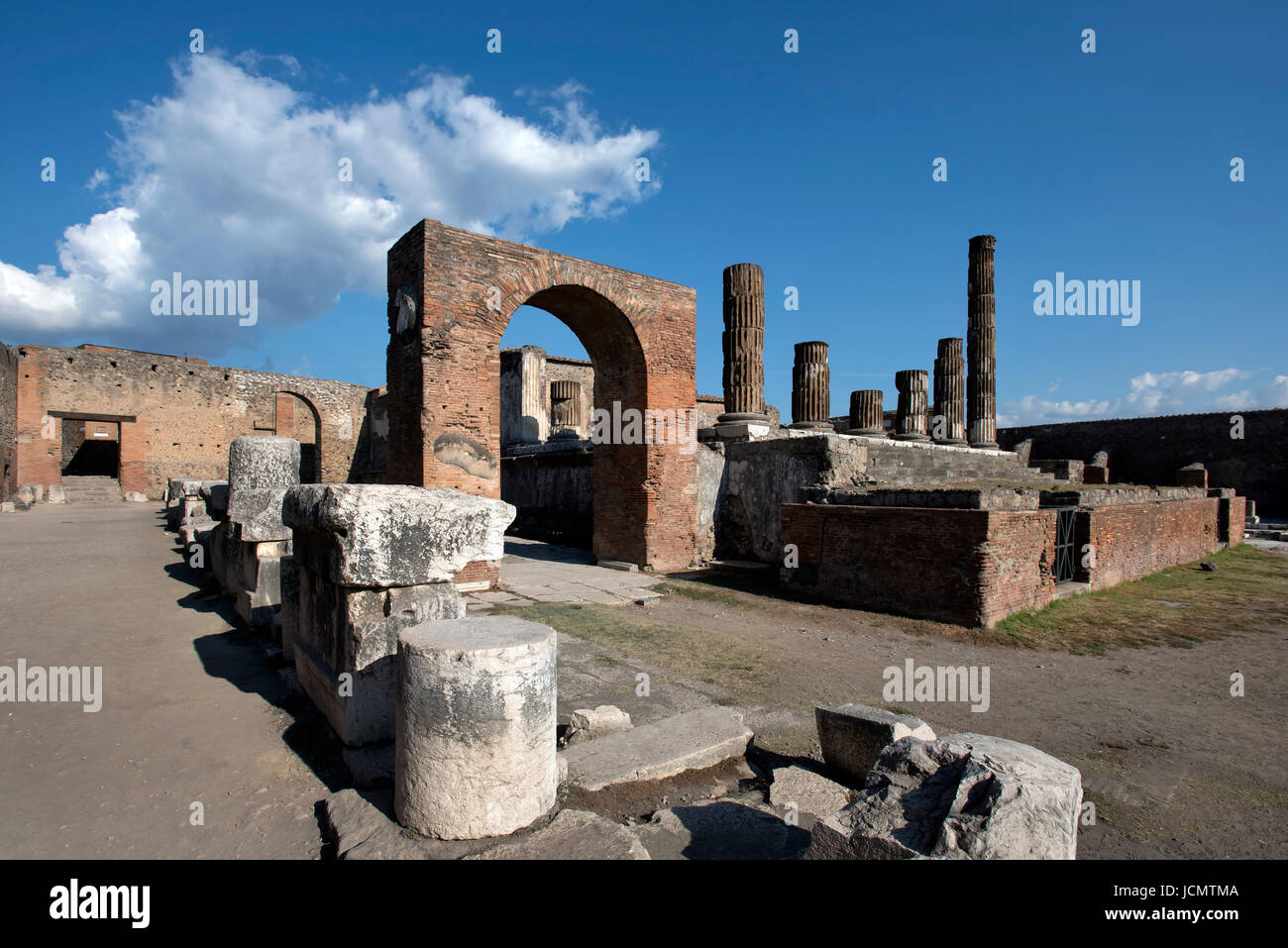 View of Pompei Ruins Naples,Italy Stock Photo - Alamy