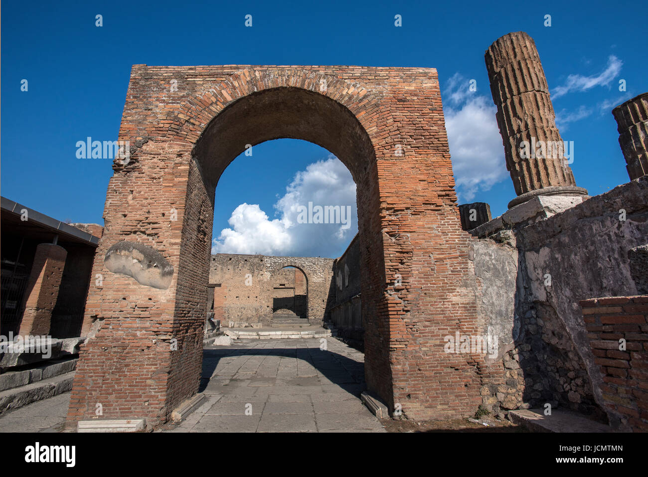 View of Pompei Ruins Naples,Italy Stock Photo - Alamy