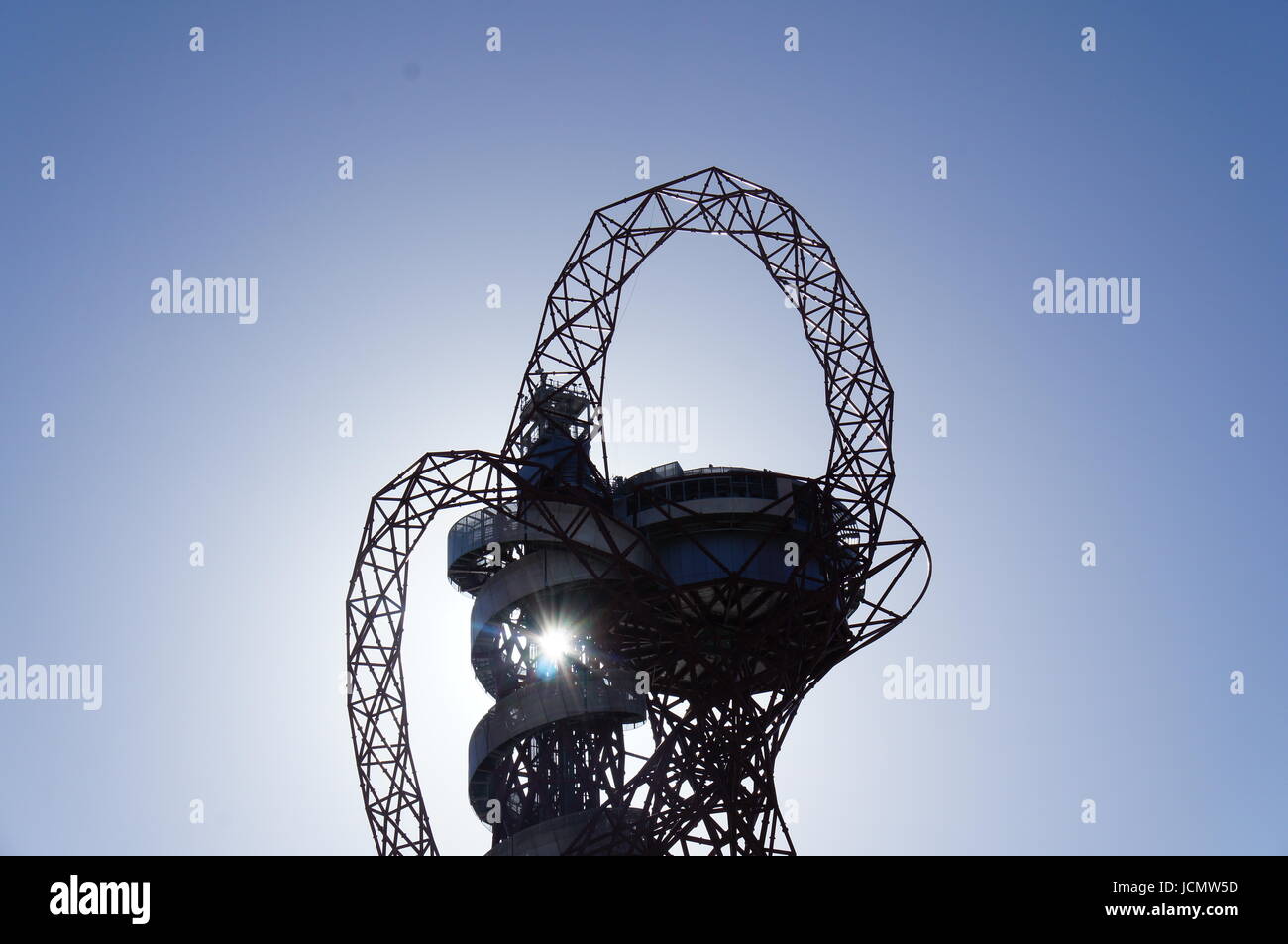 ArcelorMittal Orbit Tower London 2012 Olympic Park Stock Photo - Alamy