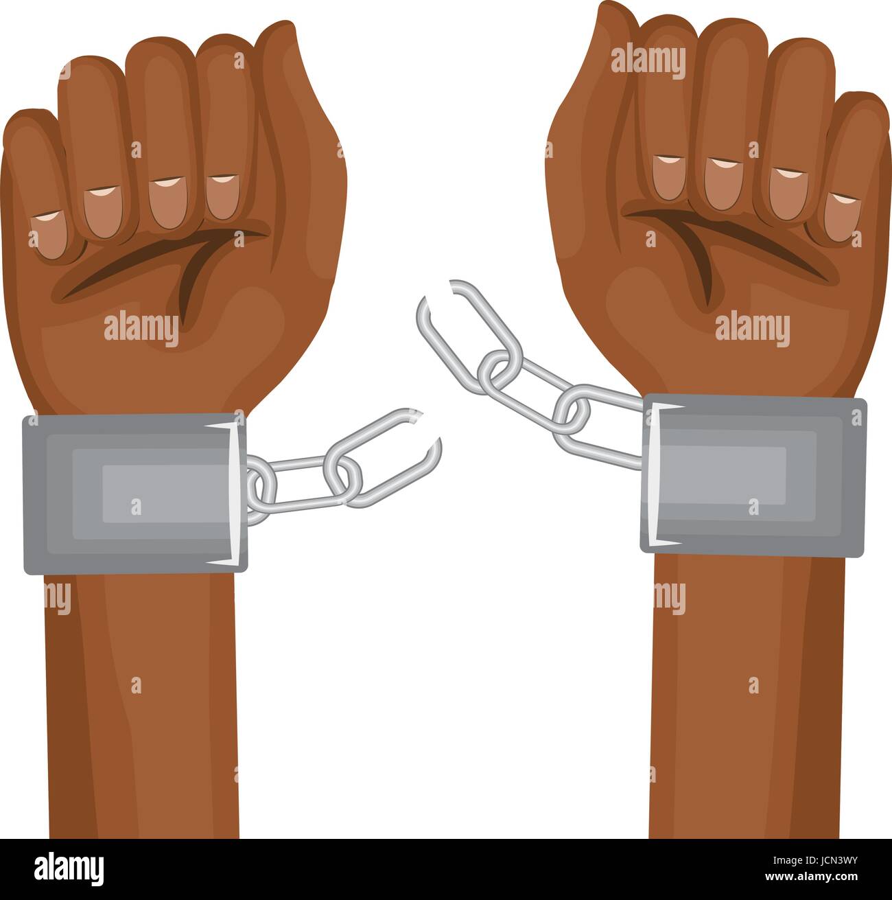 Man handcuffed arrested Stock Vector Images - Alamy