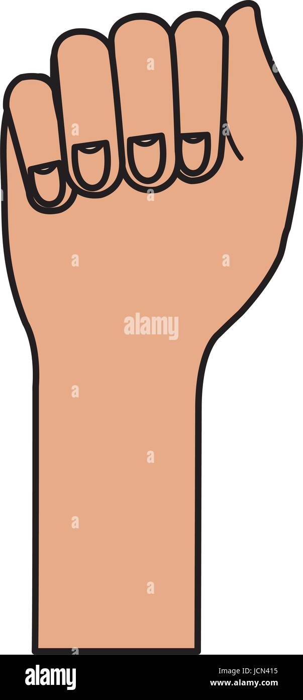 hand human fist icon Stock Vector Image & Art - Alamy