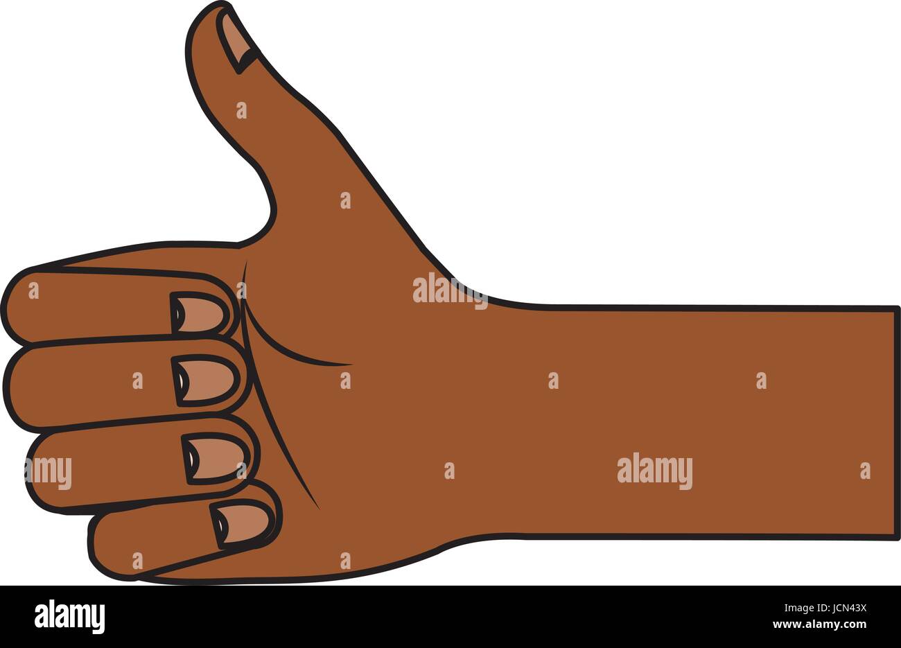 Gesture triumph Stock Vector Images - Alamy