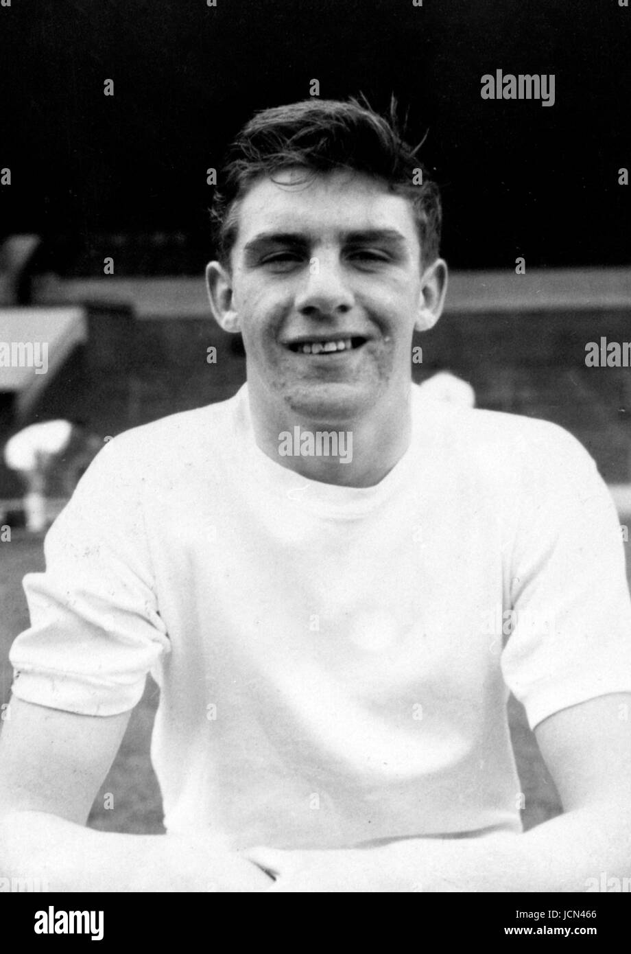 Leeds United's 15-year-old inside forward, Peter Lorimer Stock Photo ...