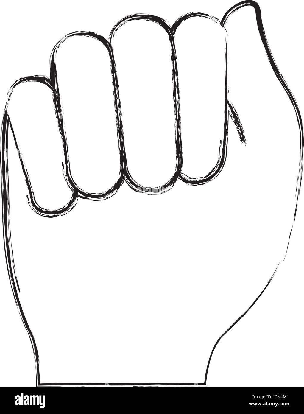 hand human fist icon Stock Vector Image & Art - Alamy