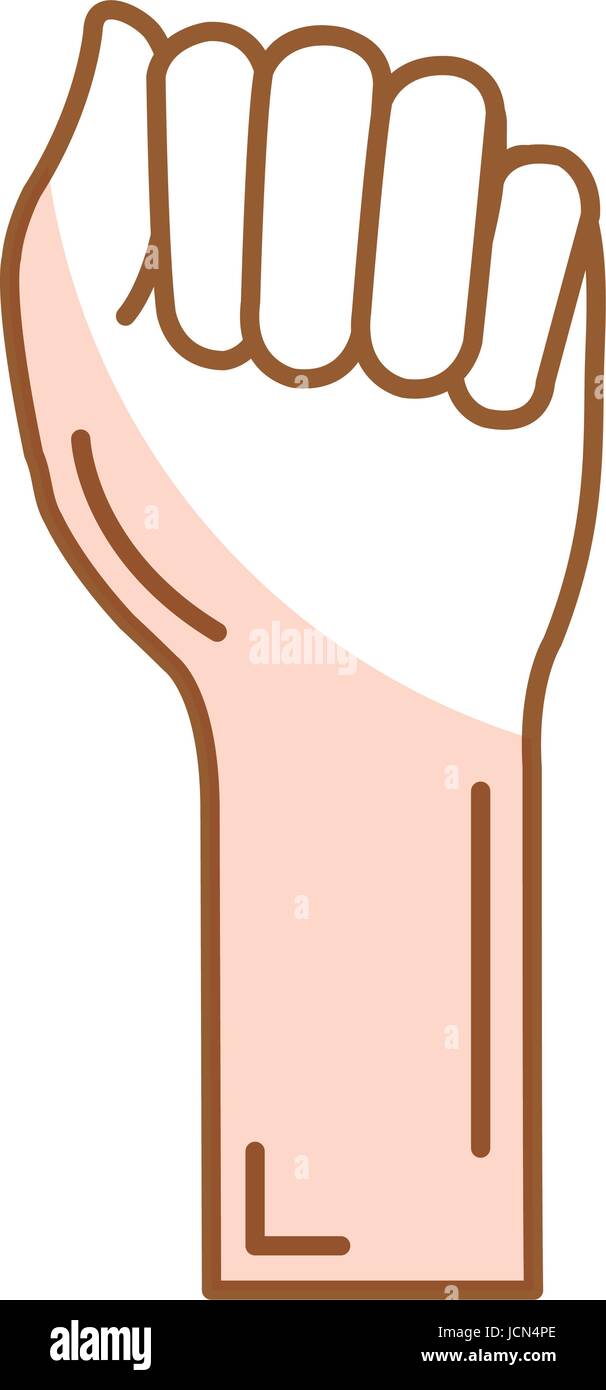 hand human fist icon Stock Vector Image & Art - Alamy