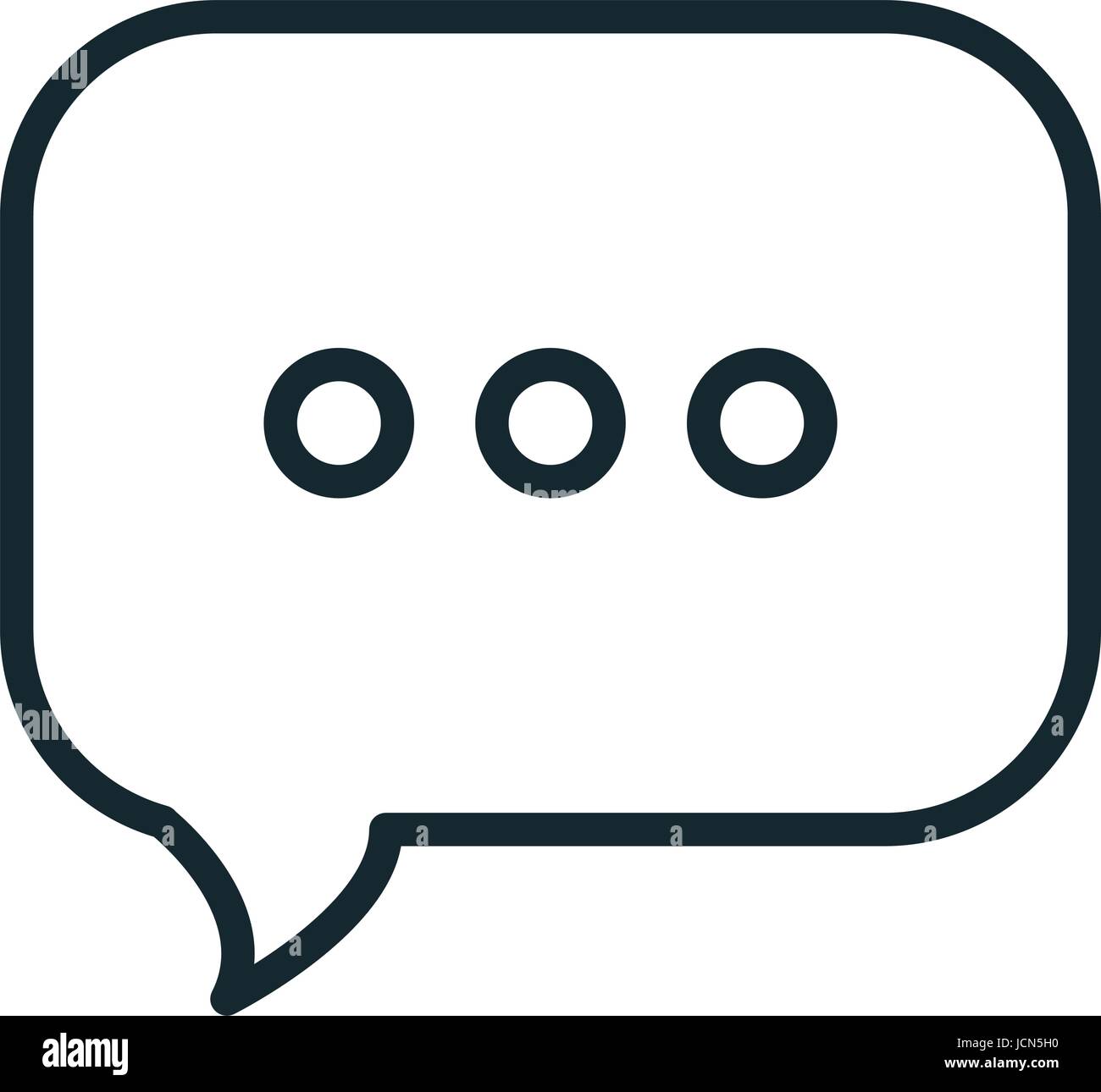 speech bubble message icon Stock Vector Image & Art - Alamy
