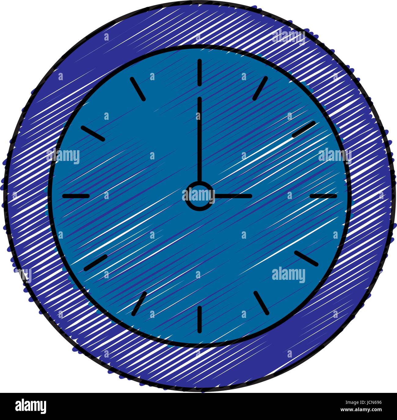 time clock isolated icon Stock Vector Image & Art - Alamy